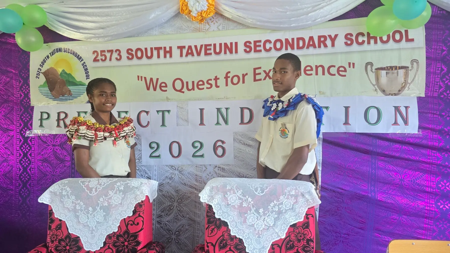 New student leaders aim to strengthen discipline at South Taveuni ...