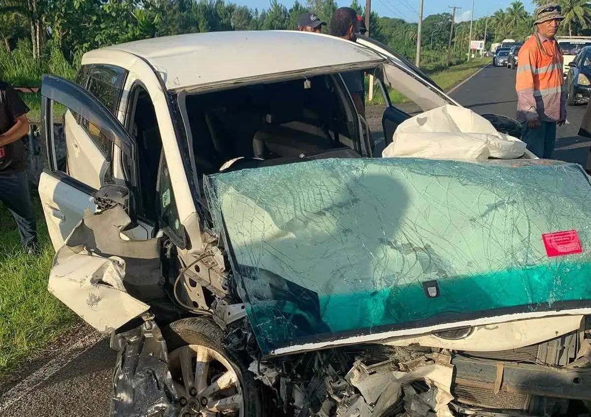 Woman in critical condition after Pacific Harbour crash | Fiji Sun