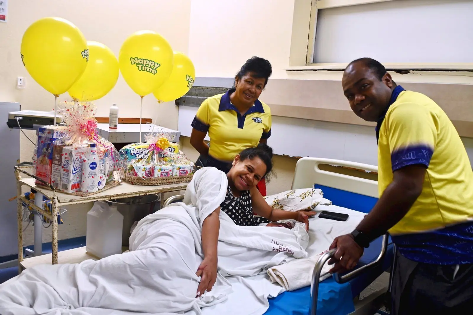 CJ Patel Nappy Time team welcomes first newborns of 2026 | Fiji Sun
