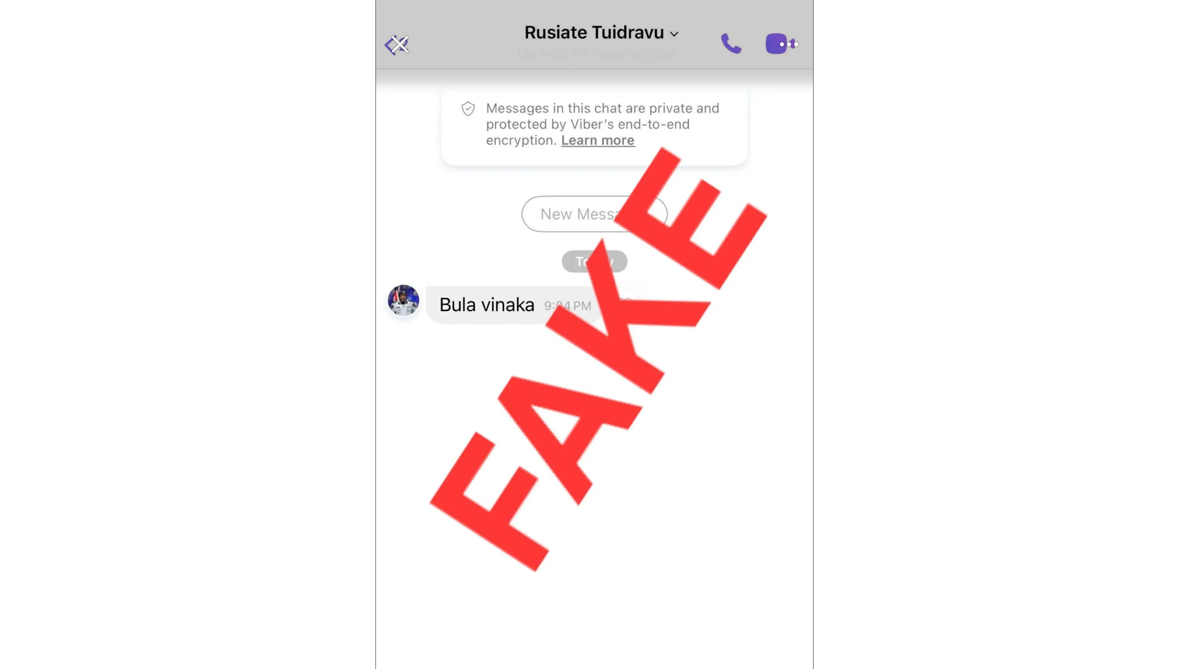 Scam alert: Fake Viber messages using Police Commissioner’s name under ...