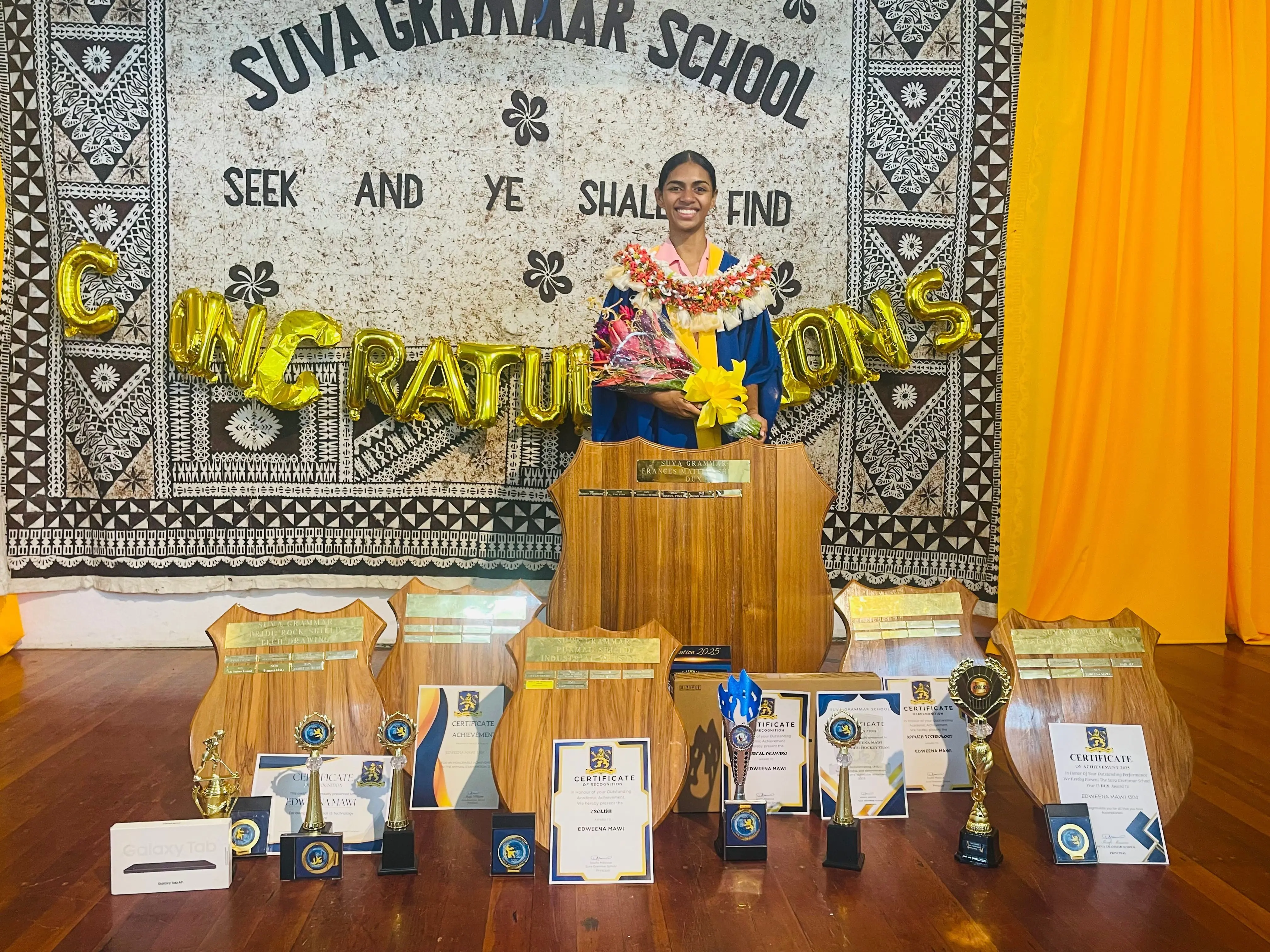Edweena Mawi named Suva Grammar School’s 2025 Dux | Fiji Sun