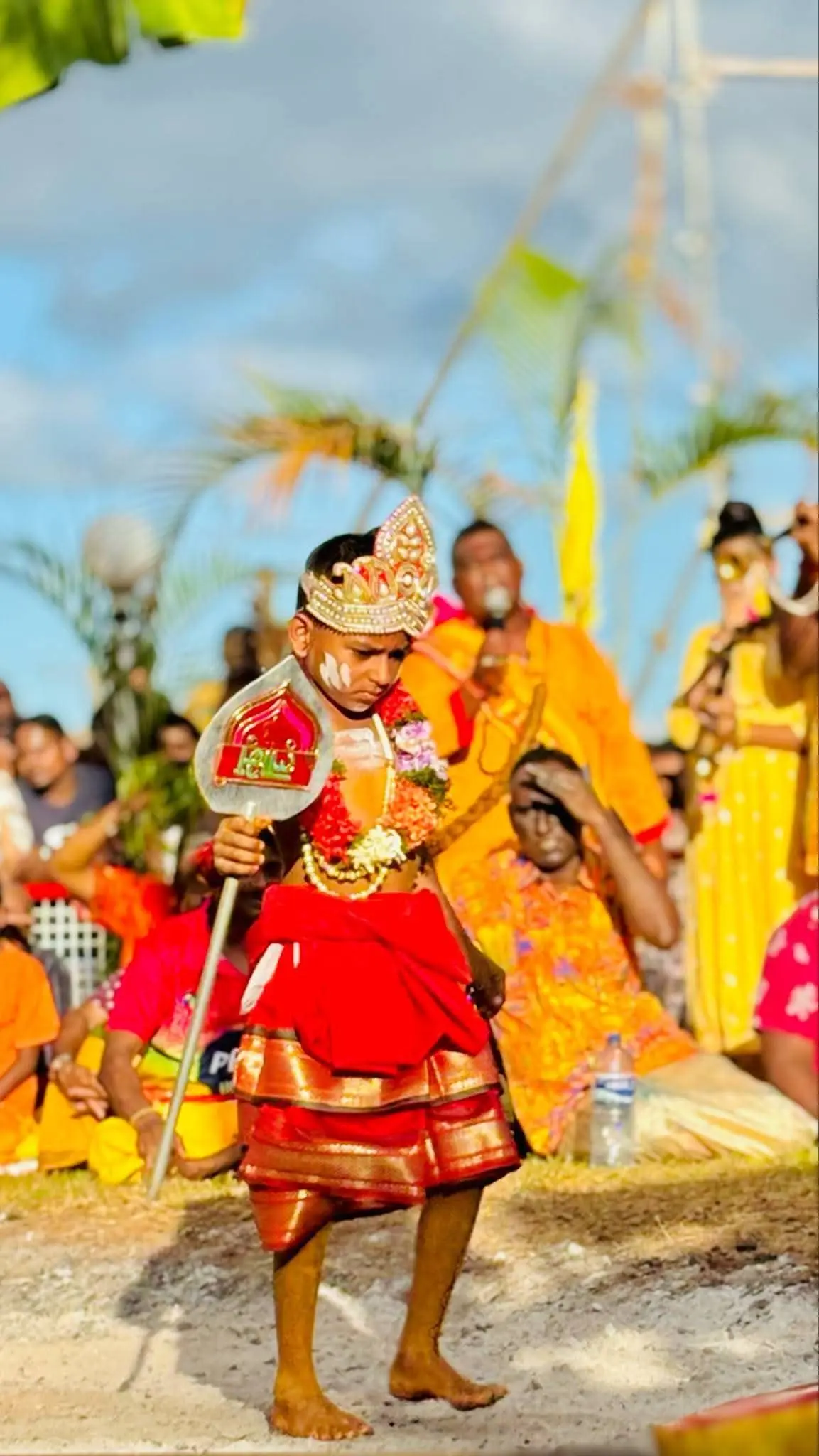 5-year-old boy creates history crossing fire pit | Fiji Sun